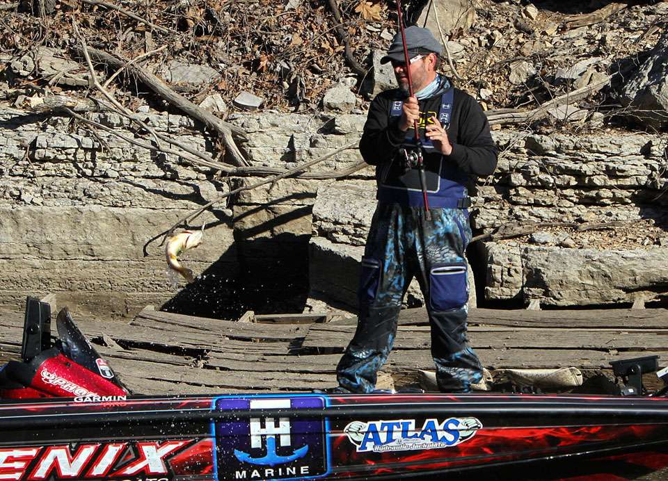 Hackney (and more) on Grand Lake - Bassmaster