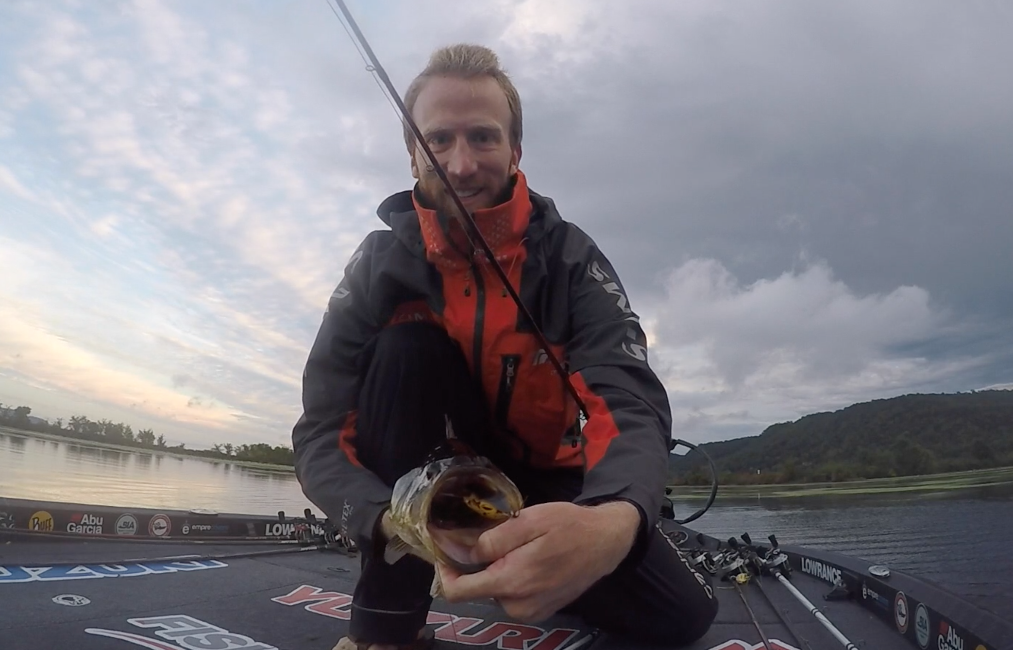 GoPro: Brandon Card's first fish on Day 3 La Crosse - Bassmaster