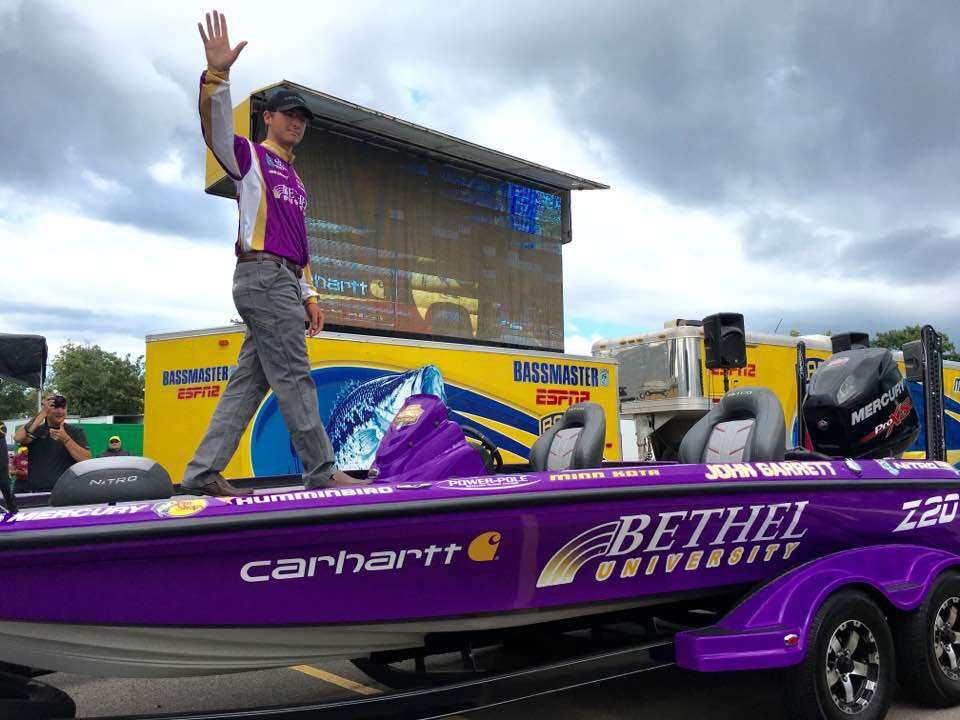 College Champ John Garrett Prepares for 2017 Bassmaster Classic- Bassmaster