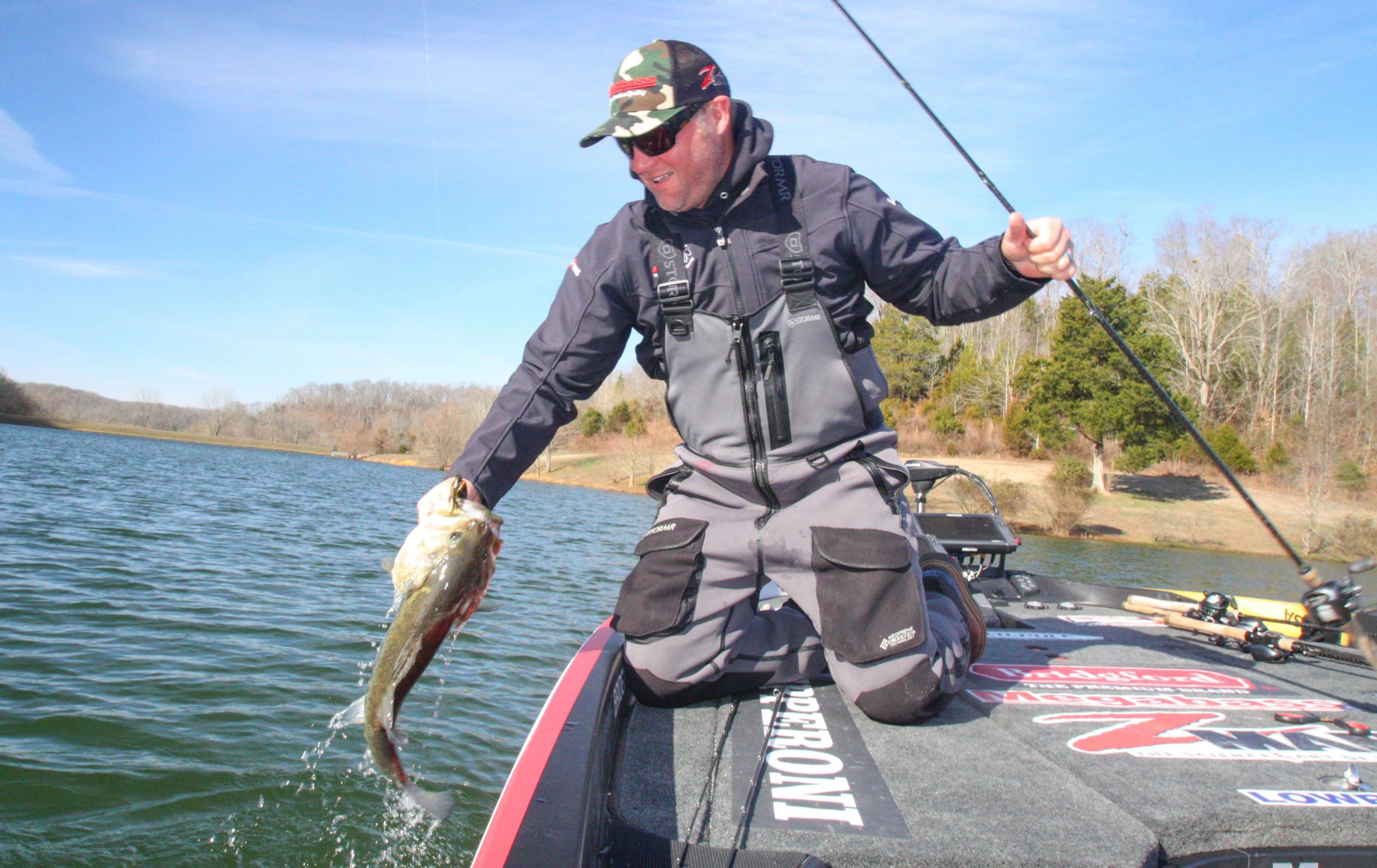 Day on the lake: Luke Clausen - Bassmaster