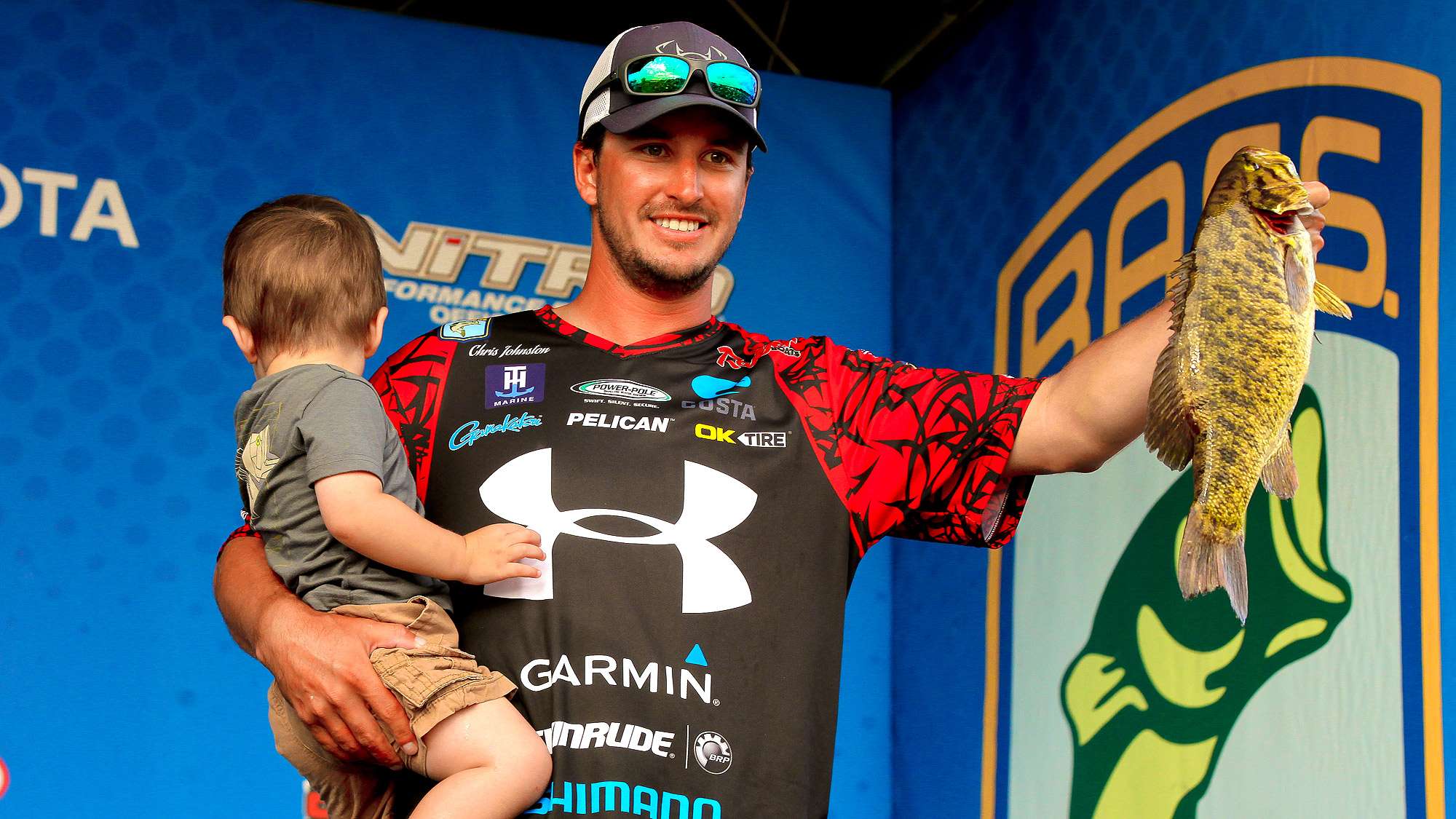 Chris Johnston holds lead at St. Lawrence - Bassmaster