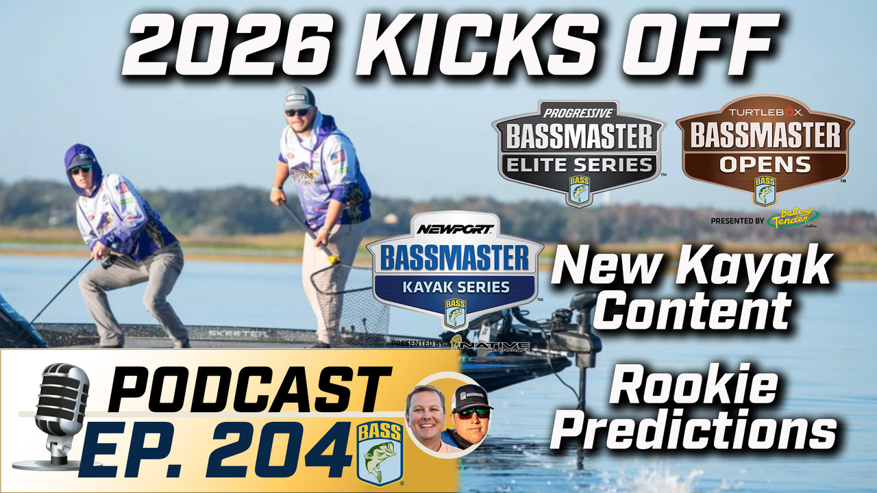 Inside Bassmaster Podcast E204: What's new in 2026, tournaments ...